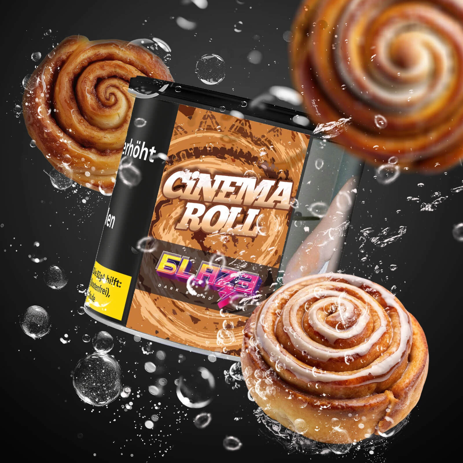 Blaze Shisha Tabak 200g Cinema Roll | Cinema Roll | SWB10004172-03